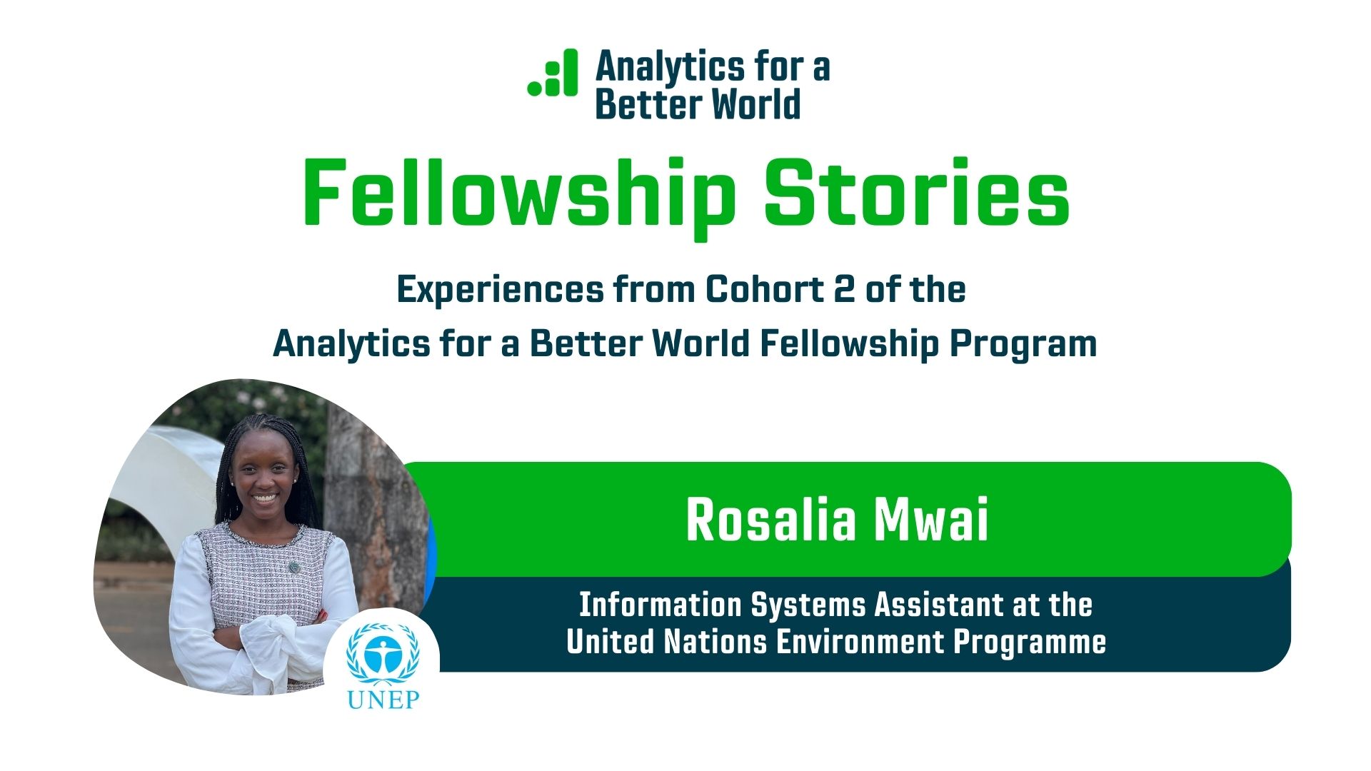 ABW Fellowship Stories: Rosalia Mwai - Analytics for a Better World